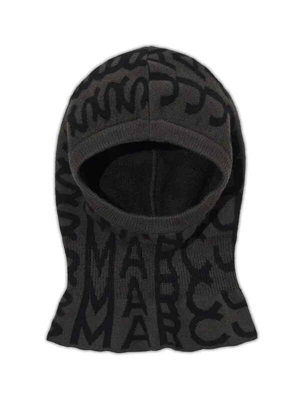 Marc Jacobs Monogram Balaclava - Black