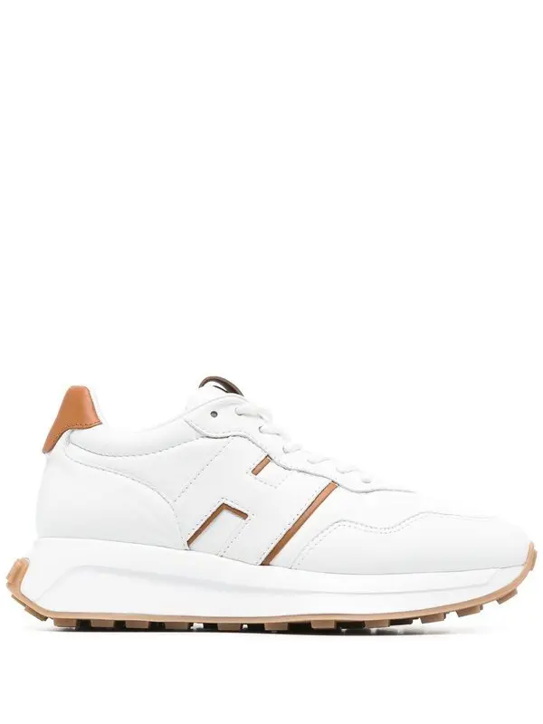 Hogan Logo-patch Low-top Sneakers - White