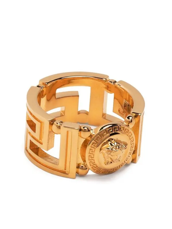 Versace La Greca Medusa Head Ring