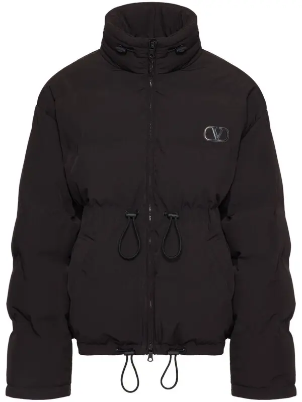 Valentino Garavani Vlogo Signature Hooded Puffer Jacket