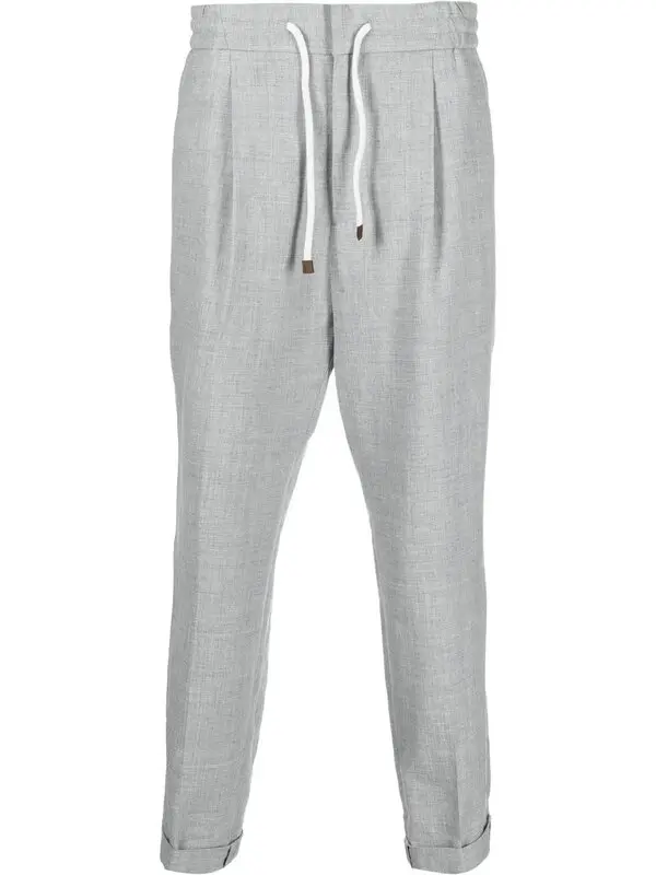 Brunello Cucinelli Drawstring Waist Trousers