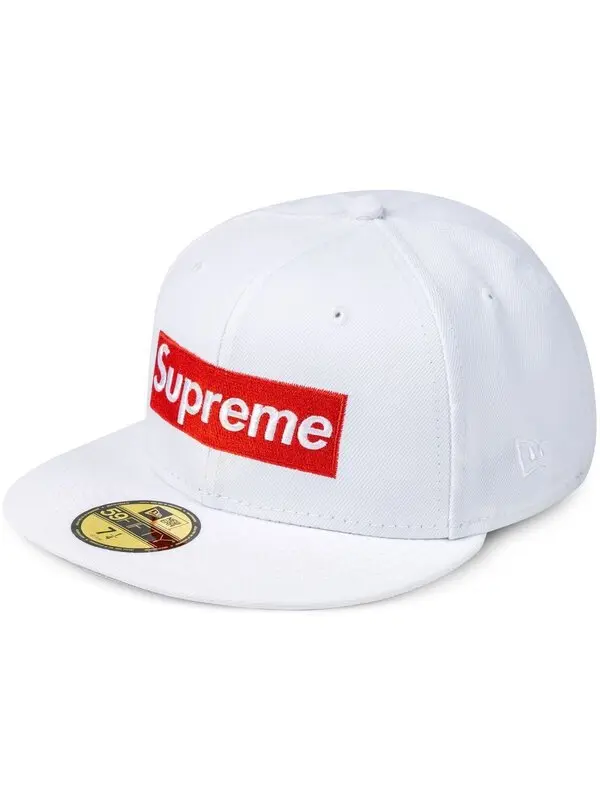 New Era X Supreme Money Box Logo Cap - White | Editorialist