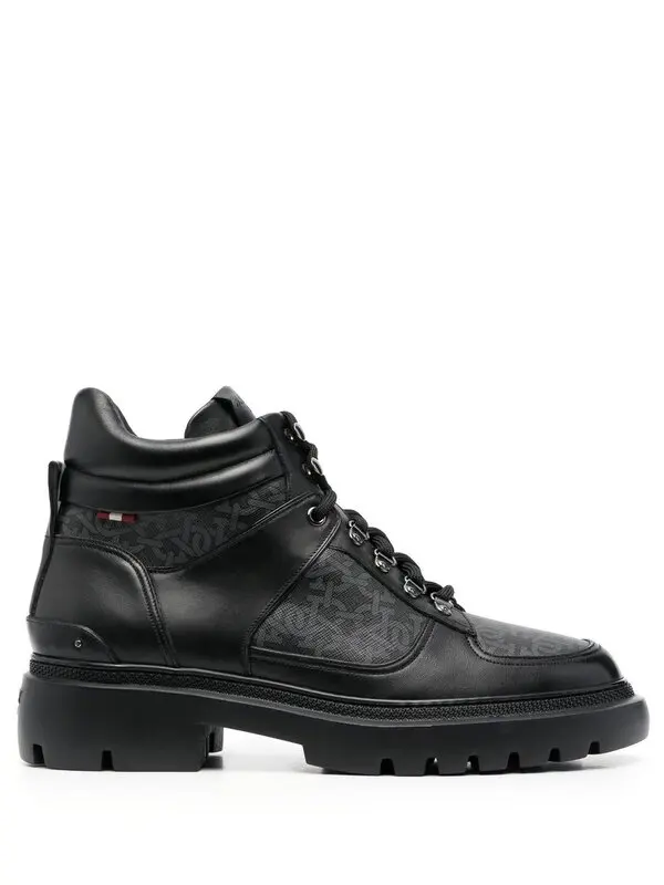 Bally Valensy Monogram Ankle Boots