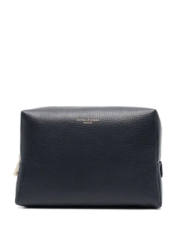 ASPINAL OF LONDON Large Makeup Bag - Blue