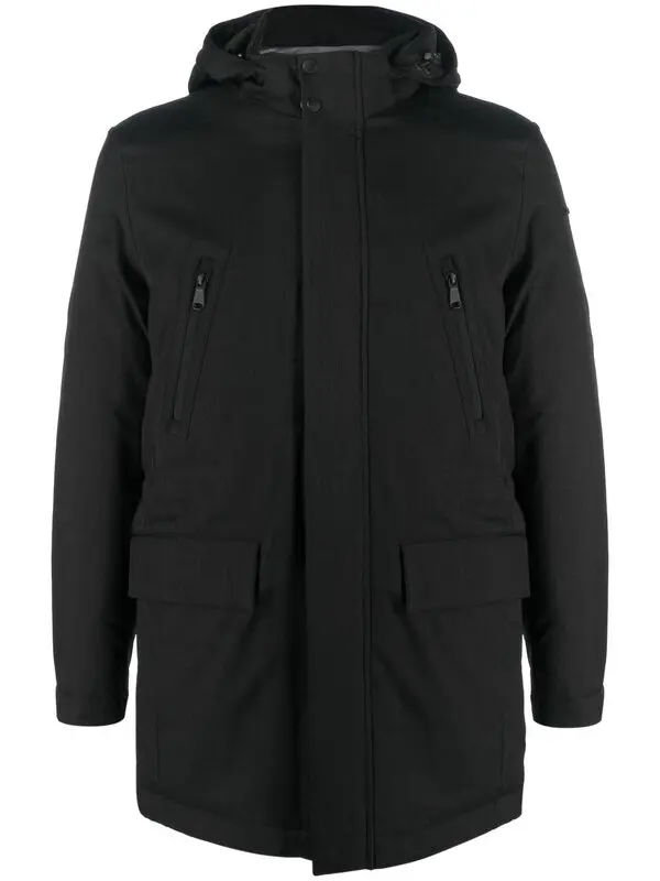 Geox Hooded Zip-up Padded Jacket