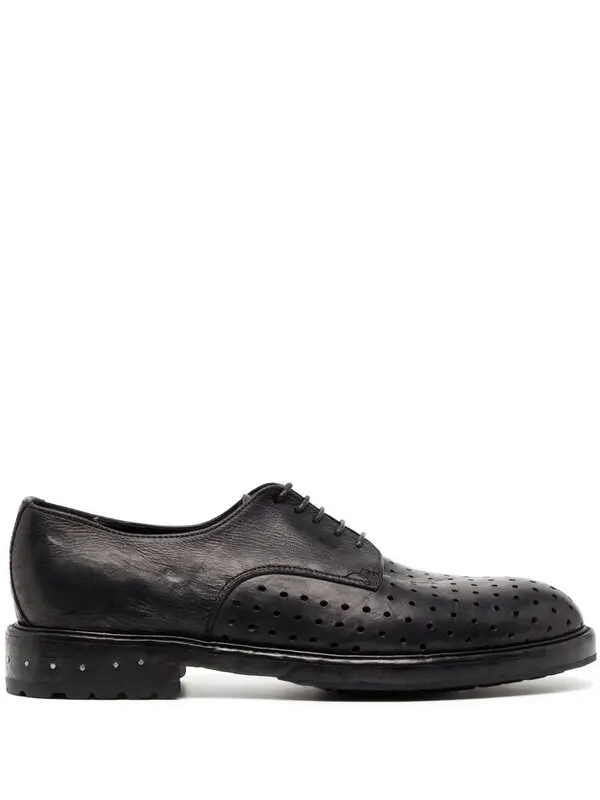 NICOLAS ANDREAS TARALIS 30mm Perforated Leather Derby Shoes