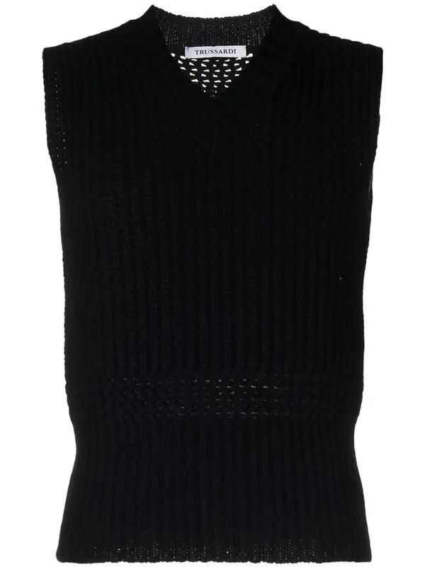 TRUSSARDI Sleeveless Jumper