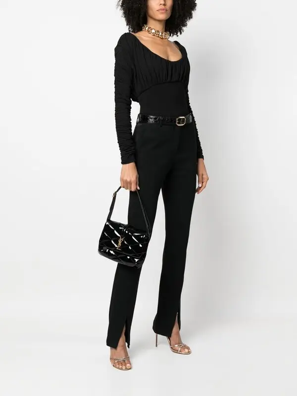 Saint Laurent Le 5 À 7 Quilted Shoulder Bag - Black