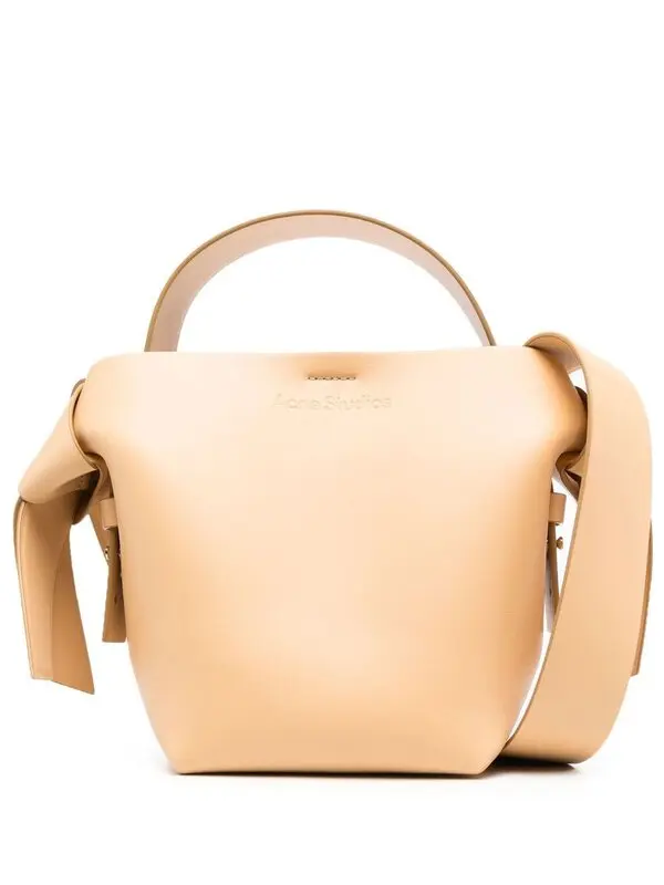 Acne Studios Musubi Shoulder Bag In Neutrals | Editorialist