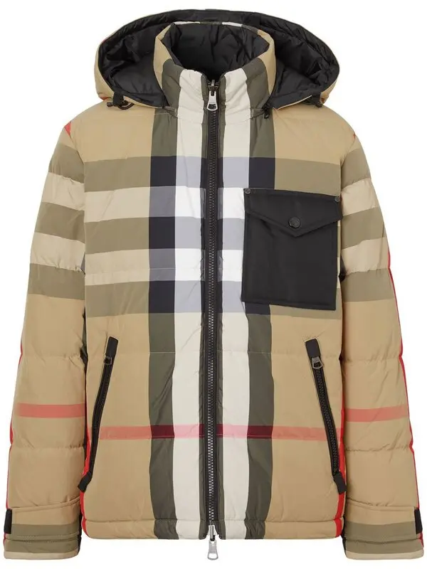 Burberry Reversible Padded Jacket - Neutrals
