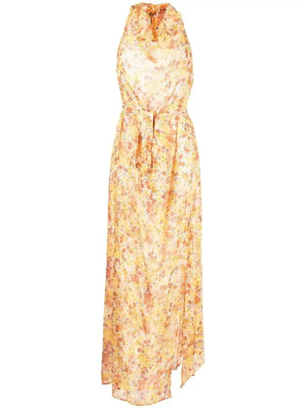 Staud Adele Floral-print Maxi Dress