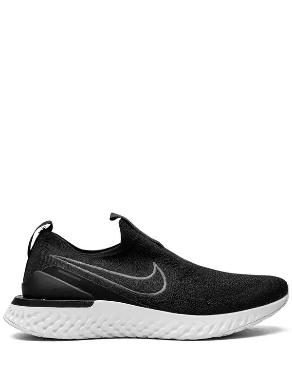 Nike Epic Phantom React Flyknit Sneakers - Black