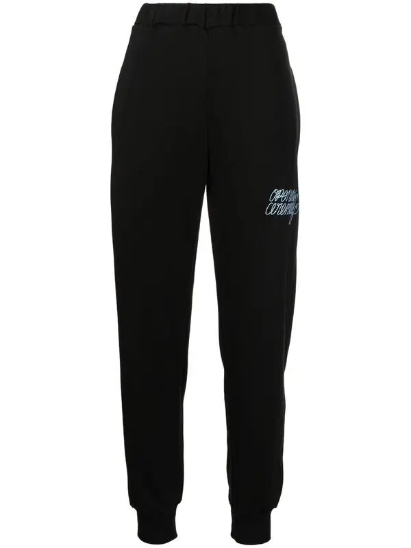 Opening Ceremony Logo-embroidered Track Pants - Black