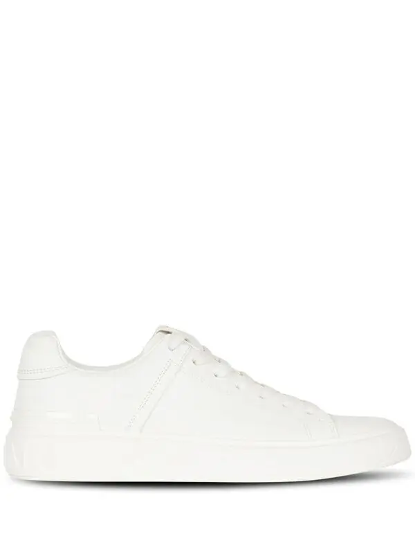 Balmain B-court Low-top Sneakers - White