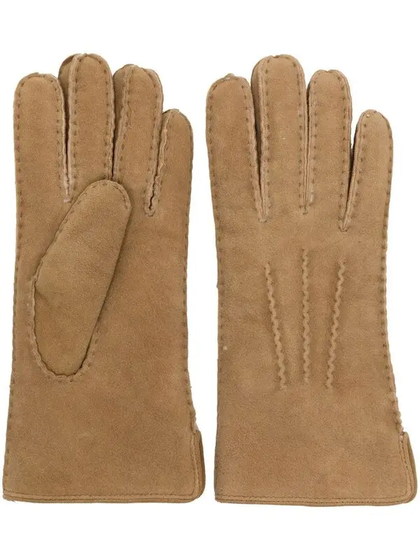 DENTS Nancy Lambskin Gloves - Brown