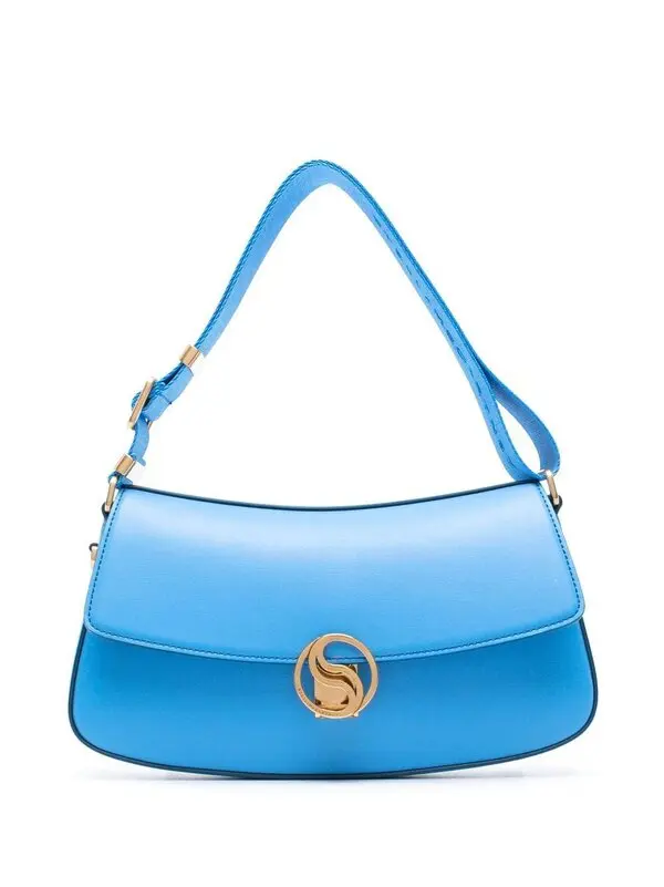 Stella McCartney S-wave Shoulder Bag - Blue