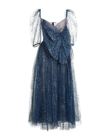 Red Valentino Flared Midi Dress - Blue