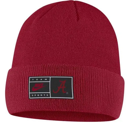 Nike Alabama Tide Utility Cuffed Knit Hat - Crimson | Editorialist