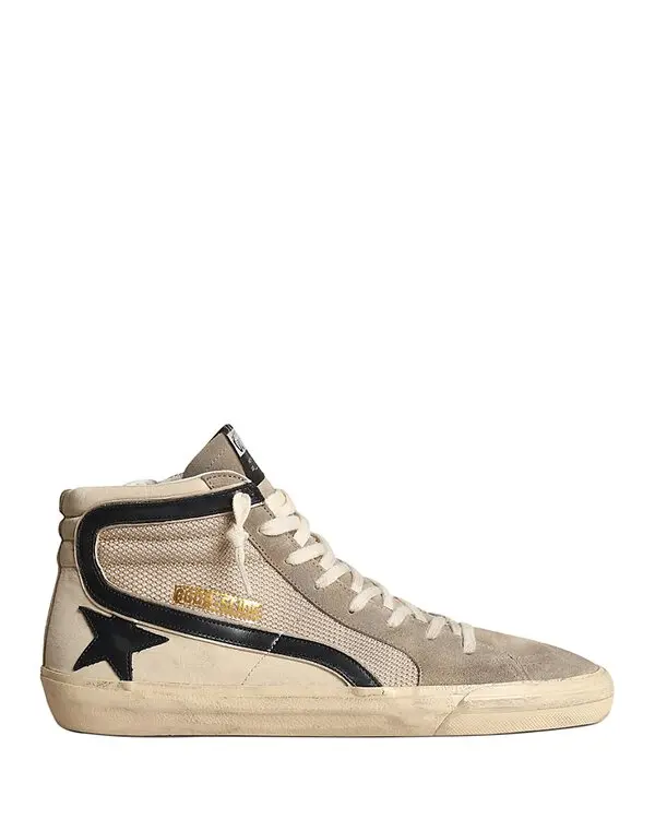 Golden Goose Slide Lace Up High Top Sneakers
