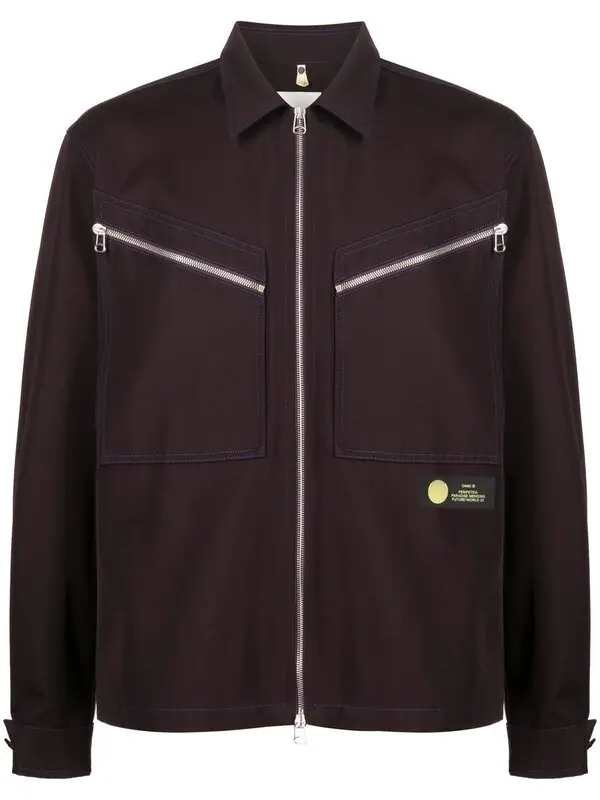 OAMC Zip-up Wool-blend Shirt Jacket