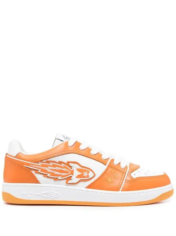 ENTERPRISE JAPAN Rocket Two-tone Sneakers - Orange