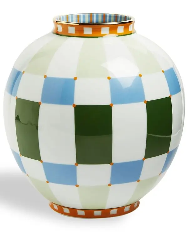 La DoubleJ Bubble Porcelain Vase - White