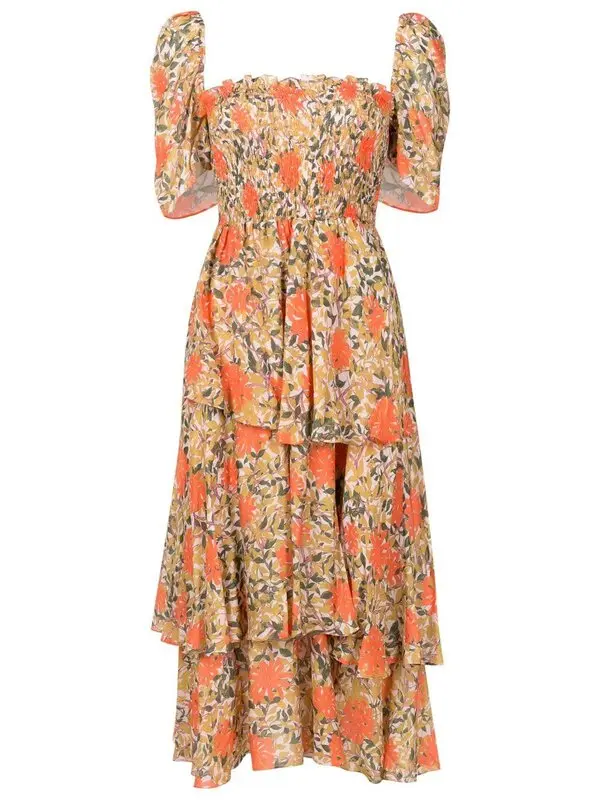 CLUBE BOSSA Zelza Floral-print Dress