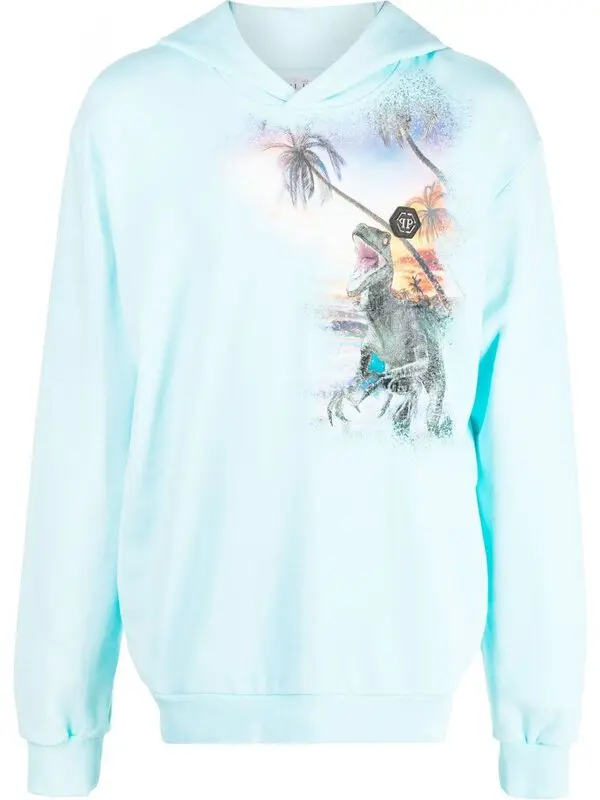 Philipp Plein Logo-patch Detail Hoodie
