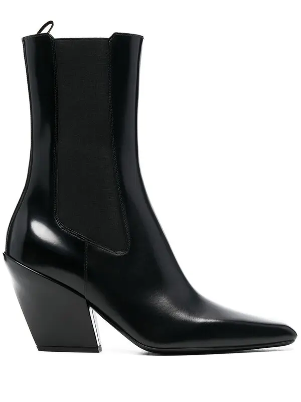 Prada 95mm Sculpted Heel Boots