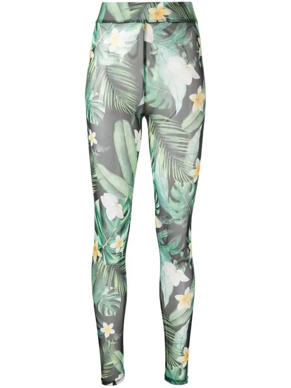 Philipp Plein Graphic-print Leggings