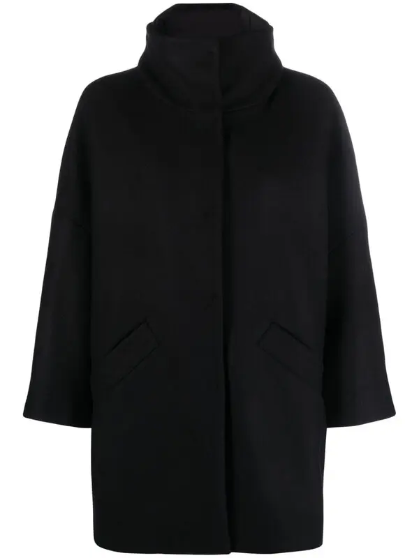Herno High-neck Single-breasted Coat