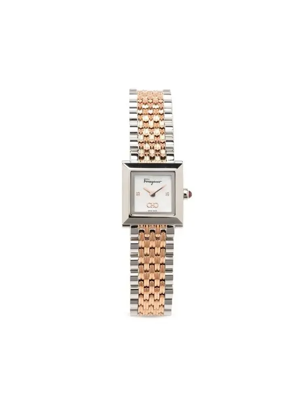 FERRAGAMO Square Quartz 19mm