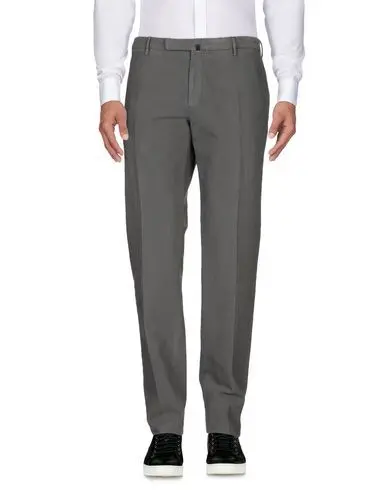Incotex Pants Charcoal Size Cotton, Elastane - Grey