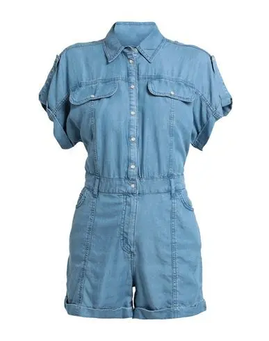 Patrizia Pepe Lyocell Denim Jumpsuit - Blue