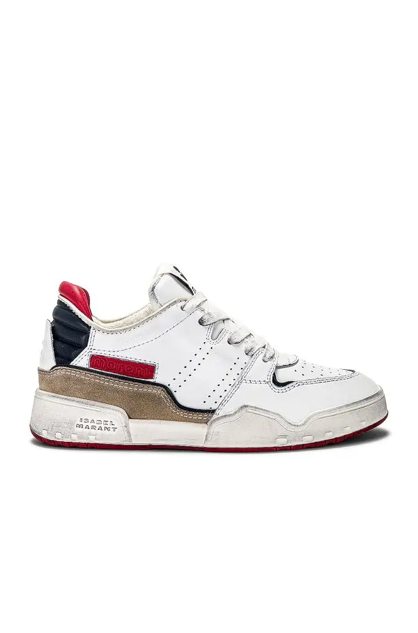 Isabel Marant Emree Classic Stadium Sneakers - Blue