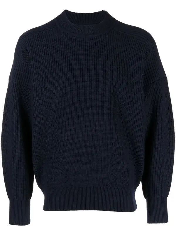 Isabel Marant Barry Purl-knit Jumper - Blue