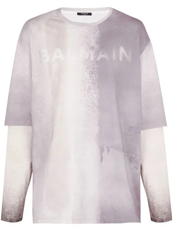 Balmain Logo-print Organic Cotton T-shirt