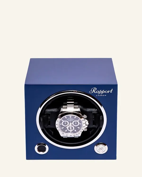 RAPPORT LONDON Evolution Single Watch Cube - Blue