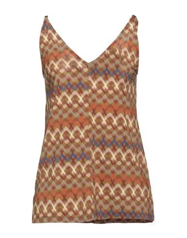 SIYU Printed Sleeveless Top - Green
