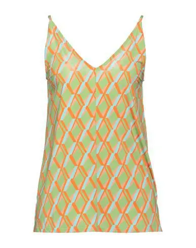 SIYU Geometric-print Camisole - Green