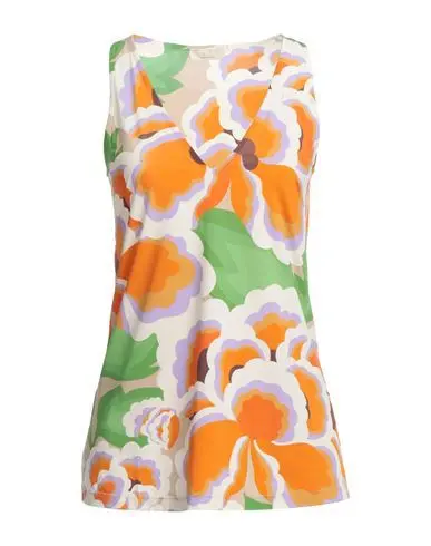 SIYU Floral Print Jersey Top - White