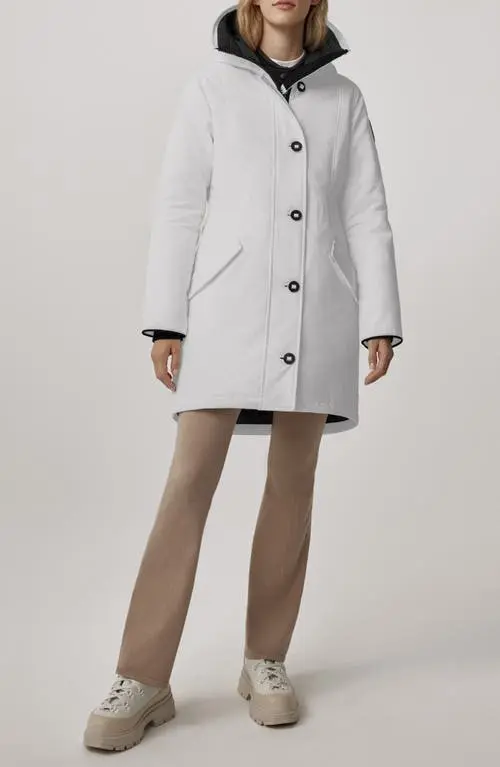 Canada Goose Rossclair Water Resistant Down Parka - Silverbirch - Bouleau Argente