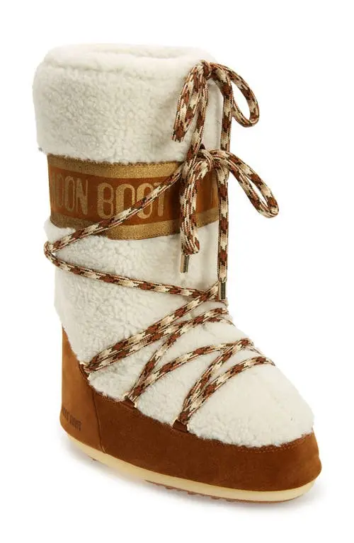 MOON BOOT® Icon Genuine Shearling Boot