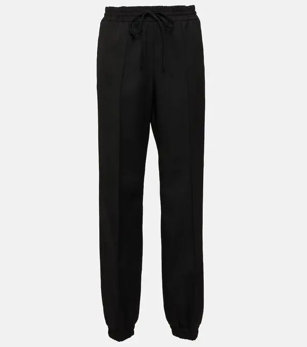 JIL SANDER Virgin Wool Gabardine Pants