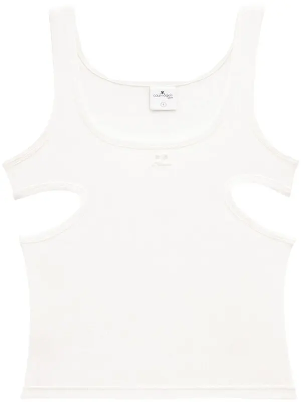 COURREGES Cut-out Tank Top