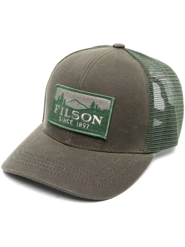 Filson Logo-patch Baseball Cap - Green