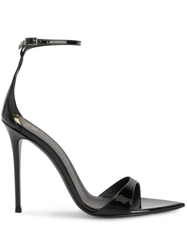 GIUSEPPE ZANOTTI Intriigo 105mm Heeled Sandals - Black