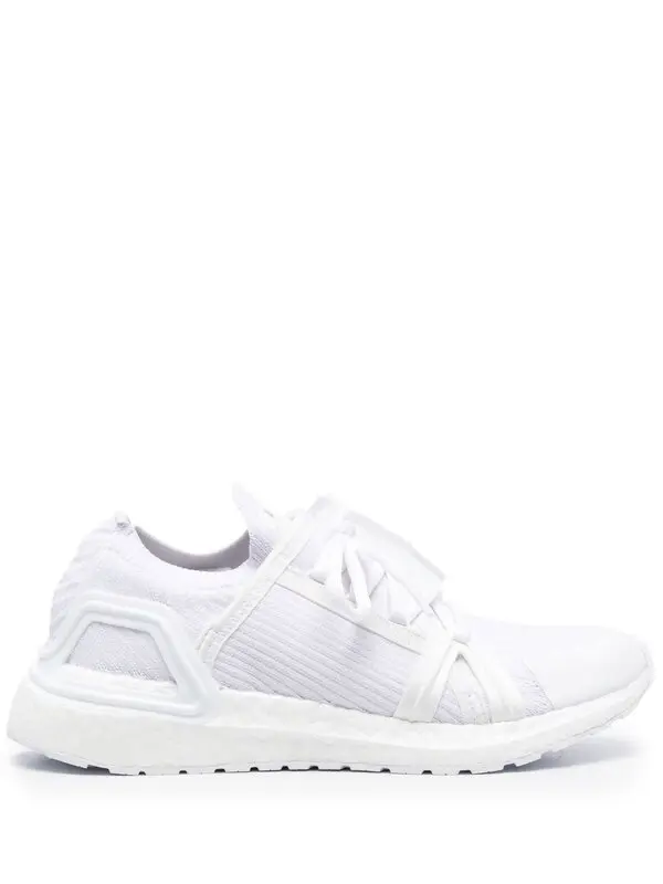 Adidas By Stella McCartney Panelled Lace-up Sneakers - White
