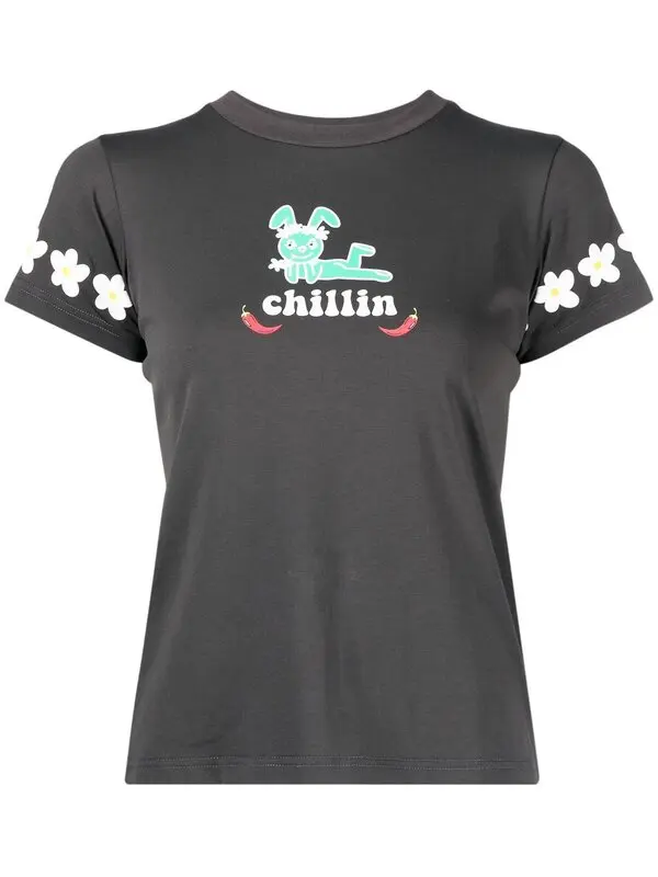 Natasha Zinko Chillin Graphic-print T-shirt