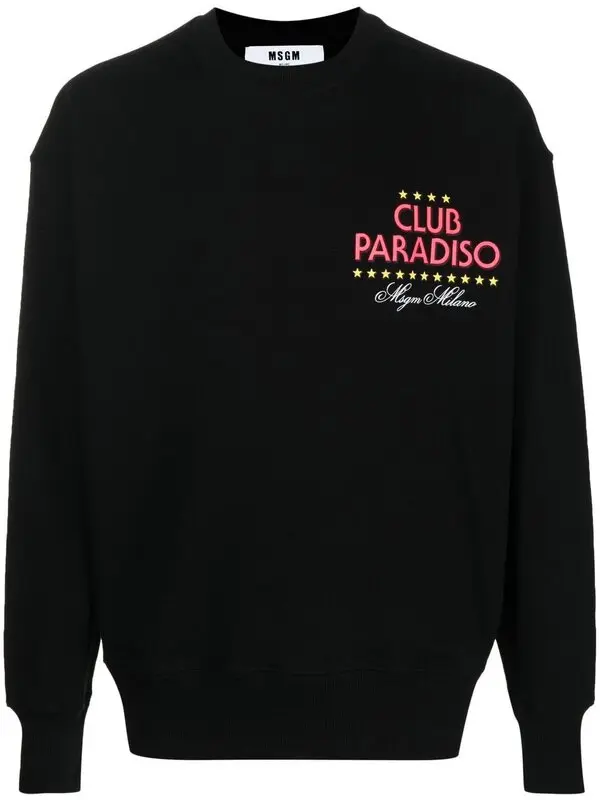 MSGM Logo-print Sweatshirt